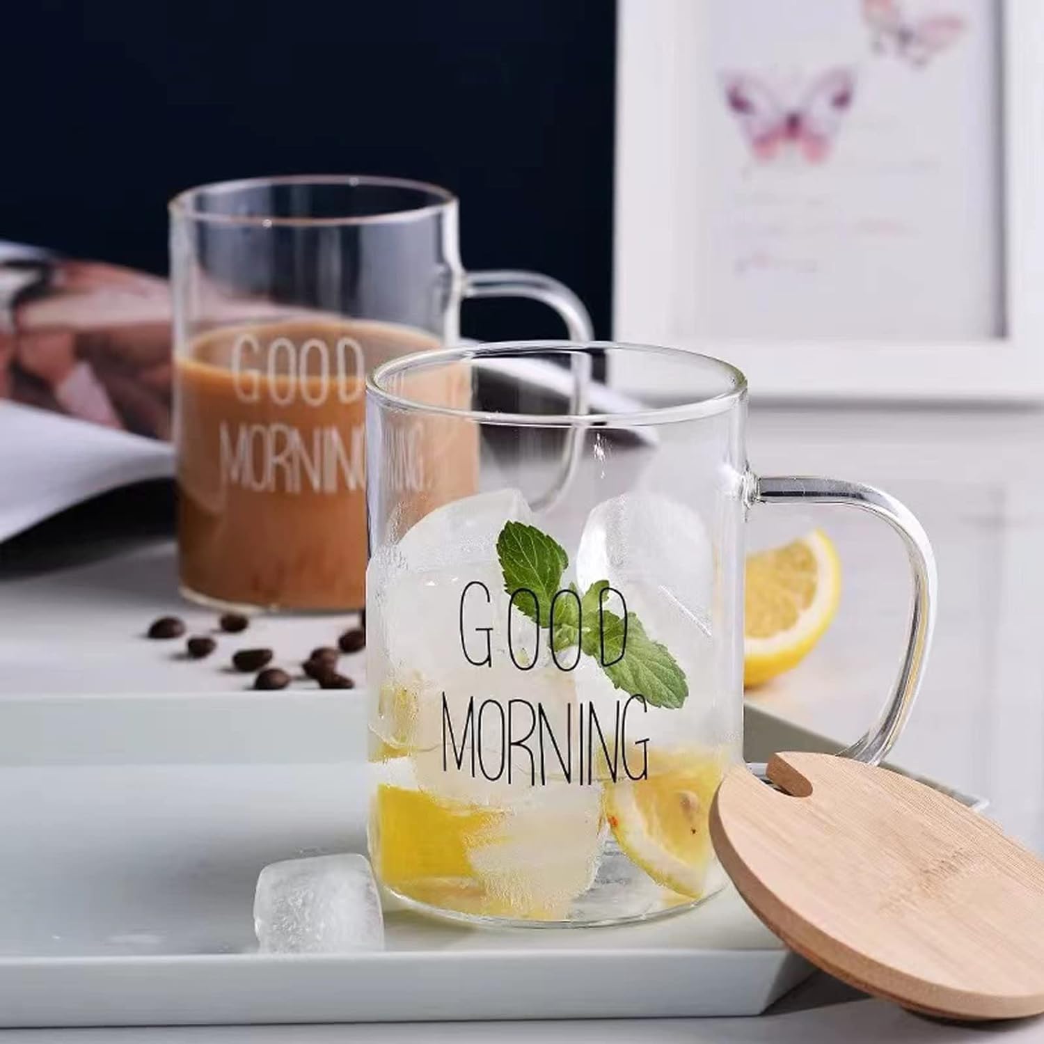 Set of 2 Good Morning Coffee Mugs 460ml – The House Of Things